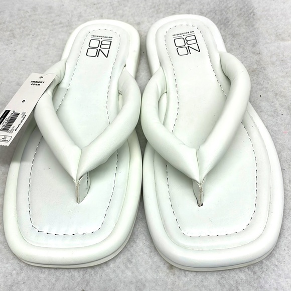 NOBO | Shoes | New Nobo Memory Foam Flip Flop Sandals Ladies Sz 8 ...